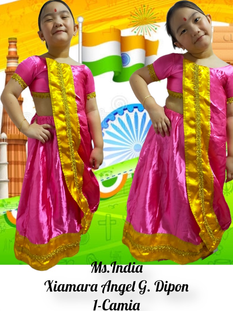 Ms.India Costume, Babies & Kids, Babies & Kids Fashion on Carousell