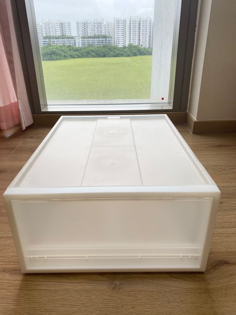 Muji Polypropylene Storage Case., Furniture & Home Living, Home ...