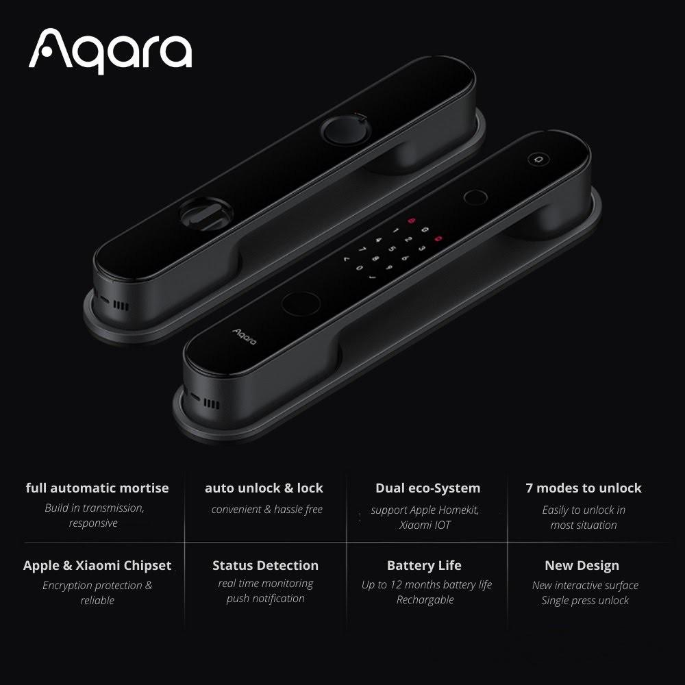 ⭐NEW⭐ Aqara D100 Fully Automatic Smart Digital Motise Door Lock (App ...