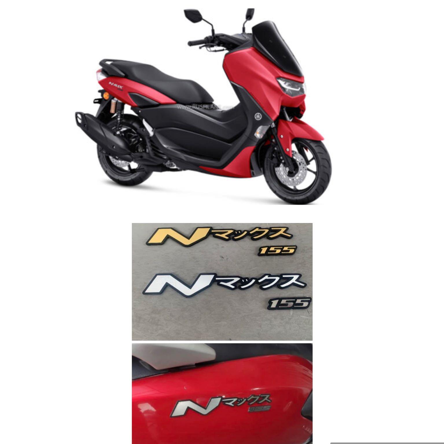 Nmax v2 coverset with japanese emblem, Motorcycles, Motorcycle ...