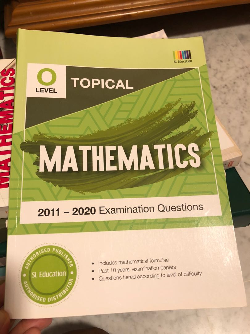o level mathematics topical tys, Hobbies & Toys, Books & Magazines ...