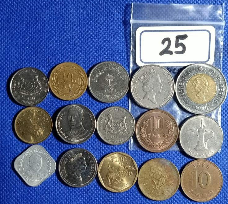 Old Foreign Coins (set 25), Hobbies & Toys, Memorabilia & Collectibles ...