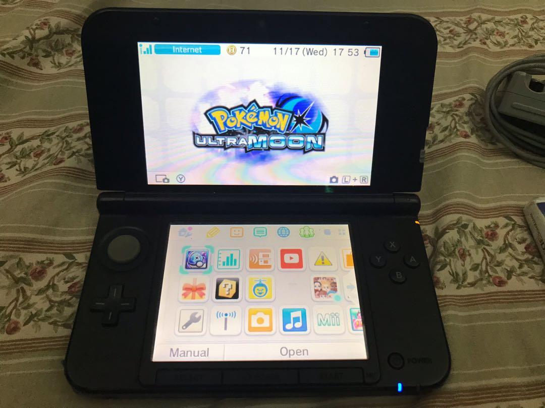 Old nintendo 3ds xl with pokemon ultra moon and freebie, Video Gaming ...
