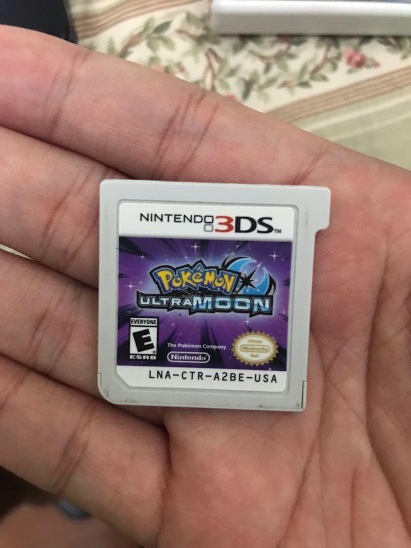 Old nintendo 3ds xl with pokemon ultra moon and freebie, Video Gaming ...