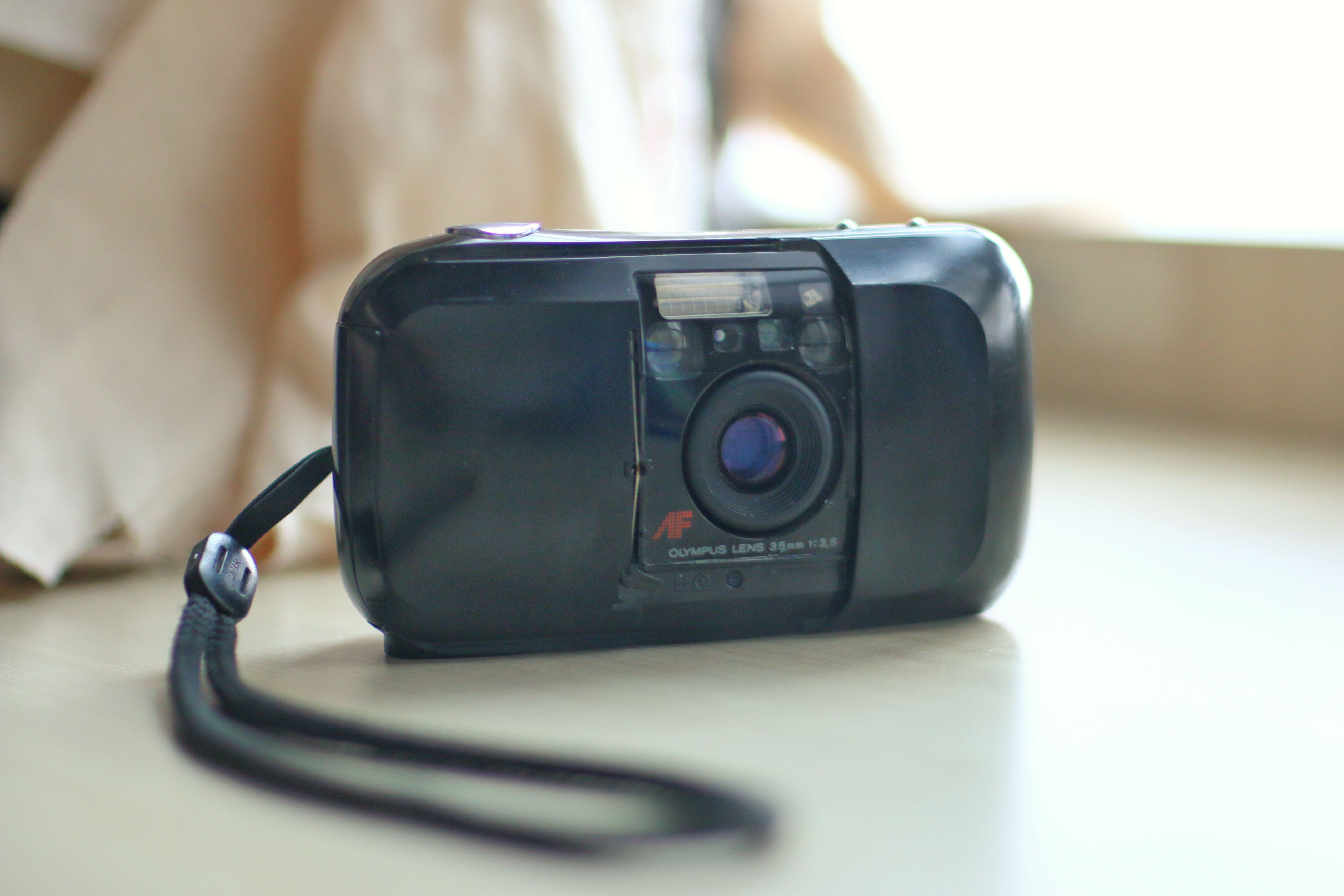 Olympus MJU i point and shoot film camera, Photography, Cameras on ...