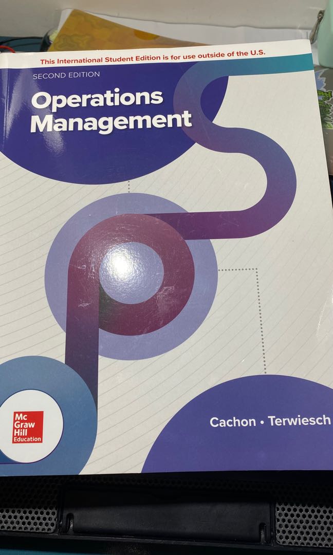 Operations Management (2nd edition), Hobbies & Toys, Books & Magazines ...