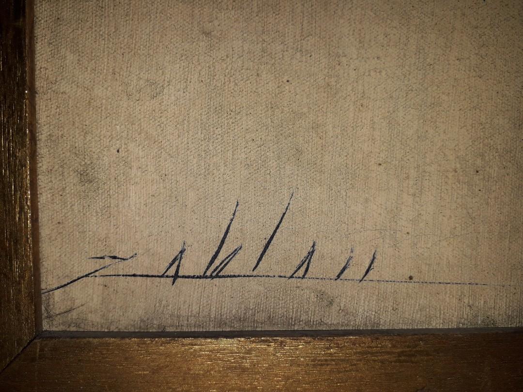 Original Enrico Zablan Painting, Furniture & Home Living, Home Decor ...