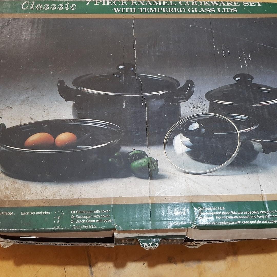 Panci set klasik, Kitchen & Appliances di Carousell