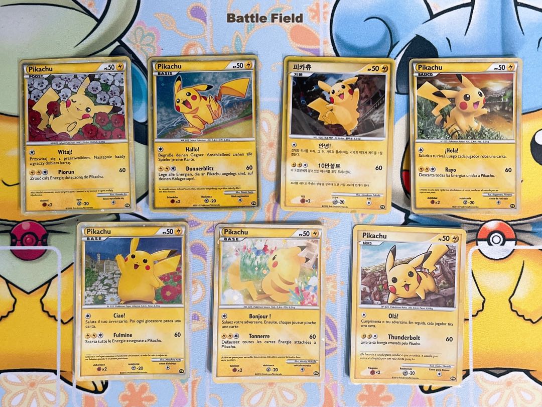 Pikachu world collection 2010 Pokemon, Hobbies & Toys, Toys & Games on ...