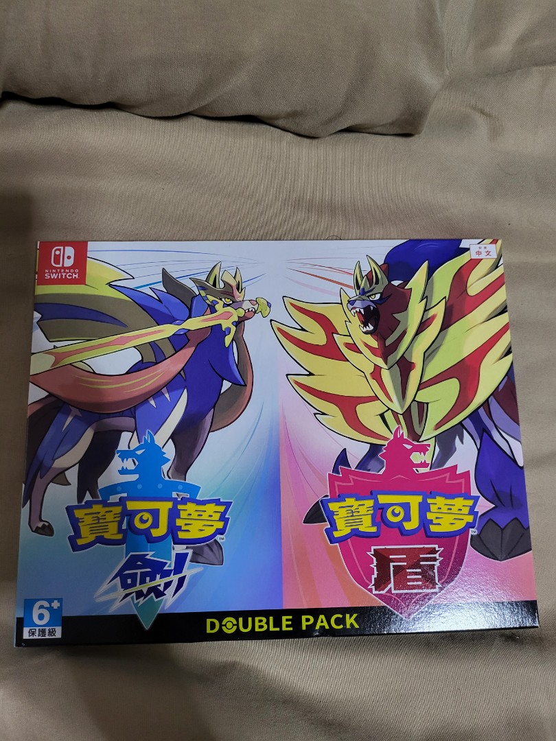 Pokemon sword and shield double pack, Video Gaming, Video Games ...