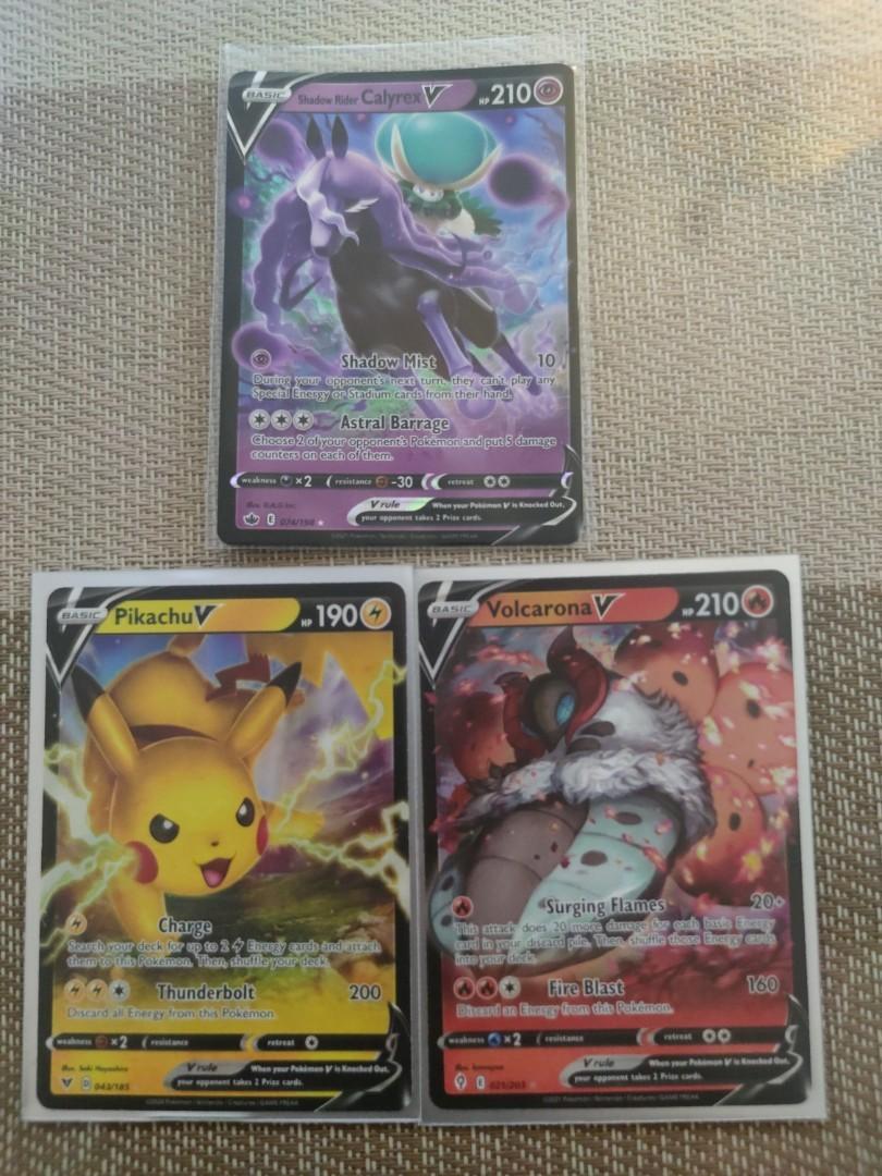 Pokémon cards/ Pokemon cards ( V's from various sets), Hobbies & Toys ...