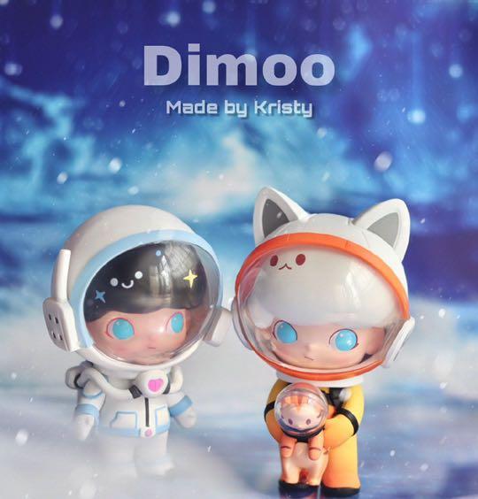 Popmart Dimoo kitty space boy/Astronaut/Jet boy/Earth baby/Explorer ...