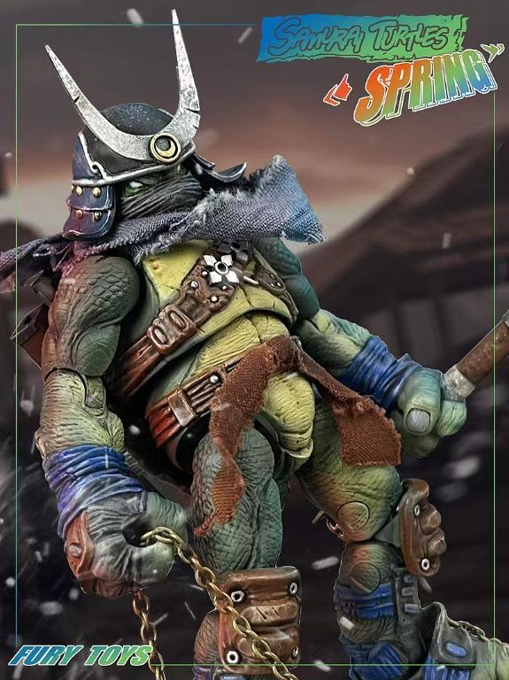 (In hand): Fury Toys 1/12 Samurai Turtles Wave 1 Assassin Spring ...