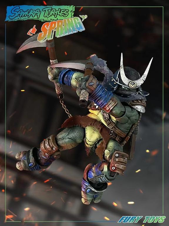 (In hand): Fury Toys 1/12 Samurai Turtles Wave 1 Assassin Spring ...