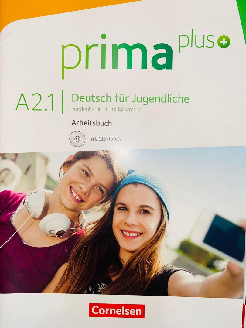 Prima Plus A1.2 and A2.1 German Textbook, Hobbies & Toys, Books ...