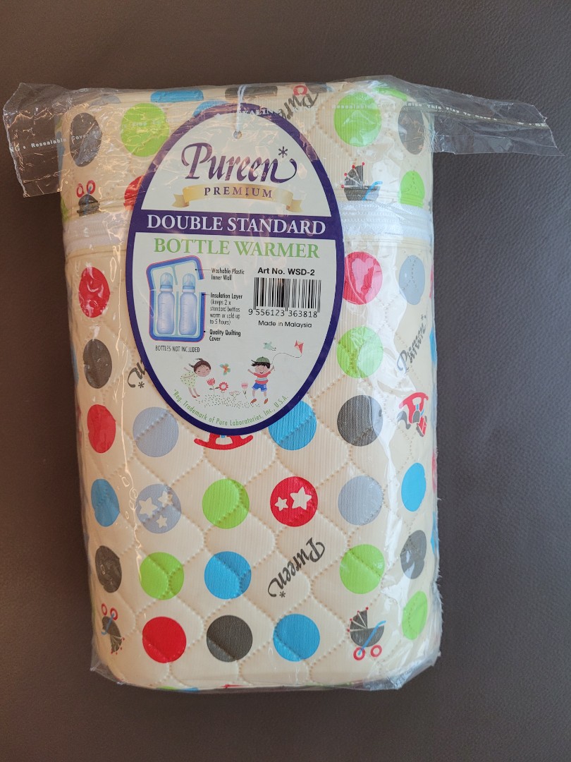 Pureen double bottle warmer bag, Babies & Kids, Nursing & Feeding ...