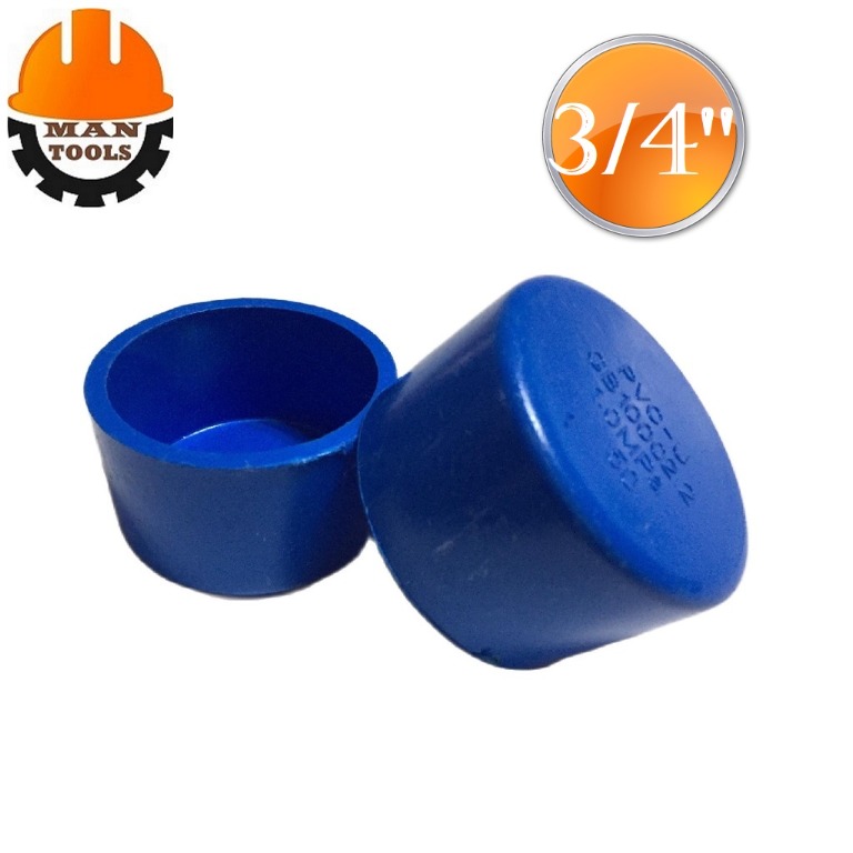 PVC Blue End Cap 3/4" (25mm), Commercial & Industrial, Construction ...