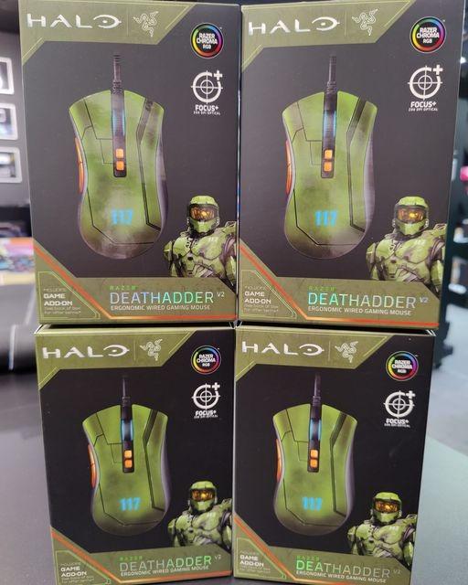 Razer DeathAdder V2 Gaming Mouse - Halo Infinite, Computers & Tech ...