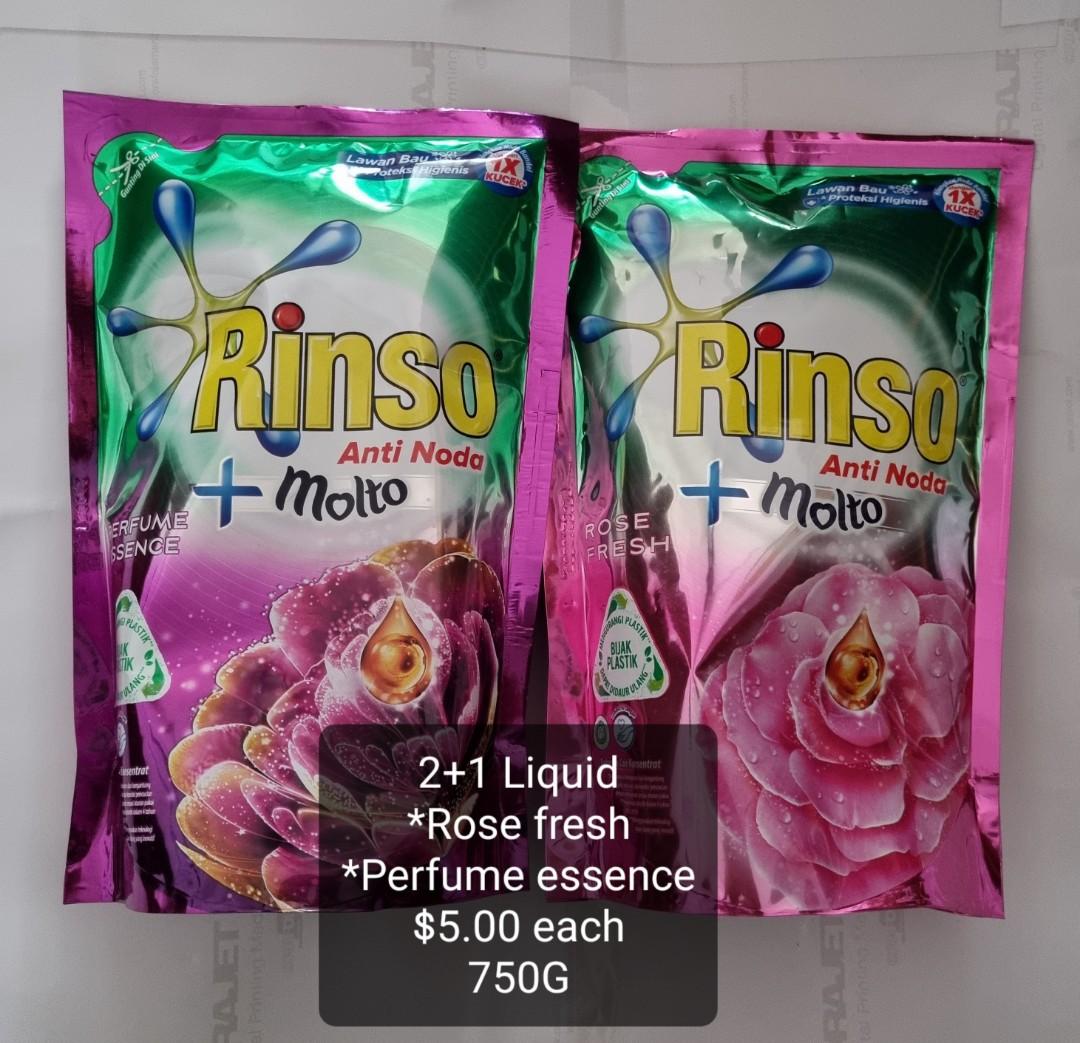 Rinso Detergent + Softener, Furniture & Home Living, Cleaning ...