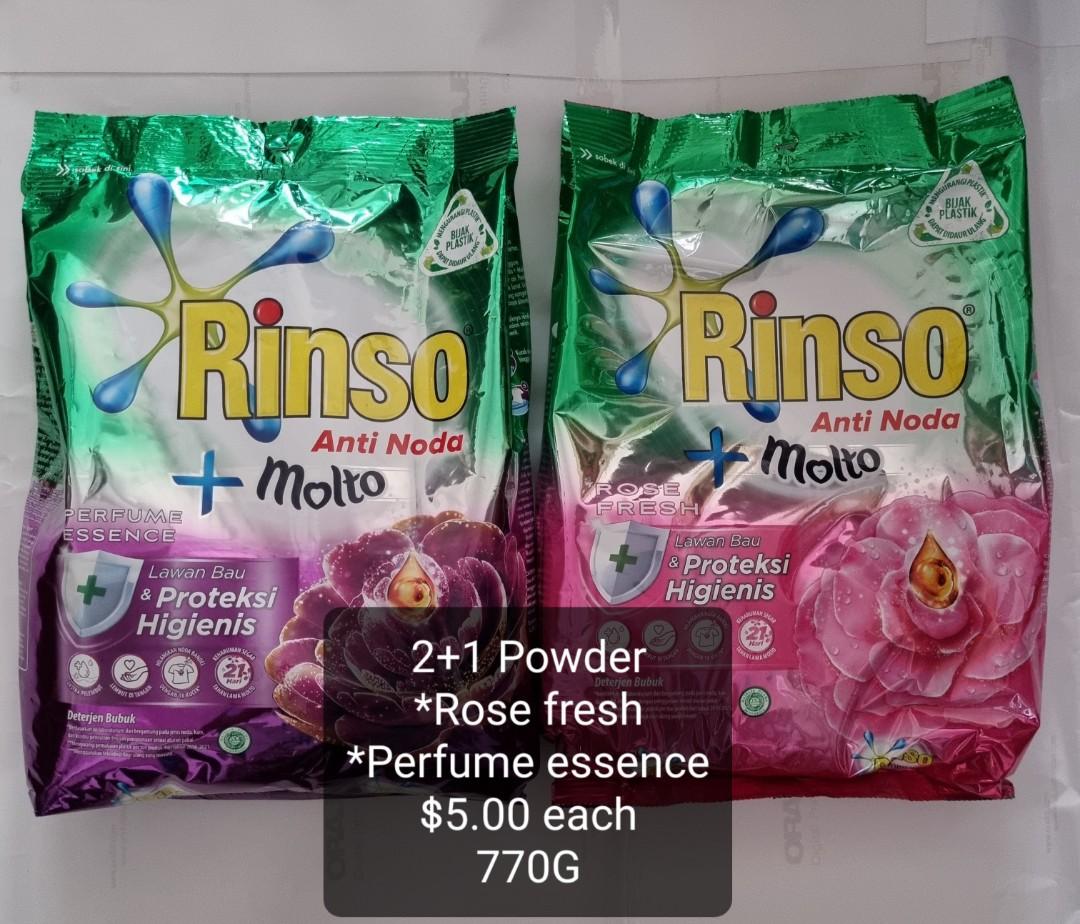 Rinso Powder Detergent + Softener, Furniture & Home Living, Cleaning ...