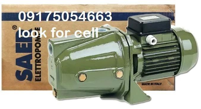 SAER SHALLOW PUMP 1HP, Commercial & Industrial, Construction & Building ...