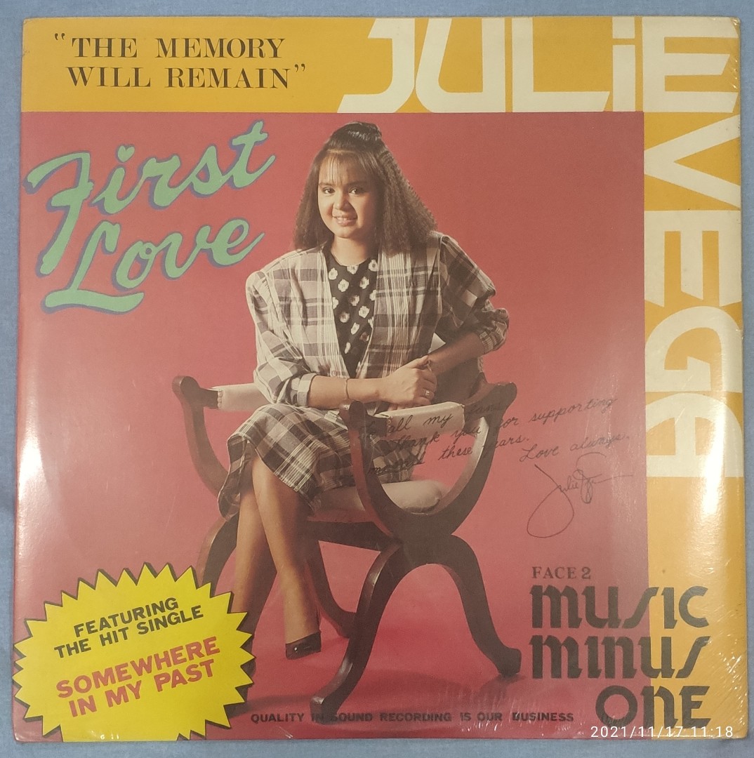 SEALED! Julie Vega ~ "First Love" vinyl, Hobbies & Toys, Memorabilia ...