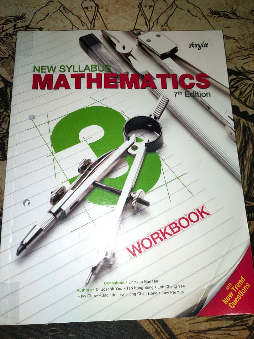 Sec 3 E-Math Workbook (7th edition), Hobbies & Toys, Books & Magazines ...