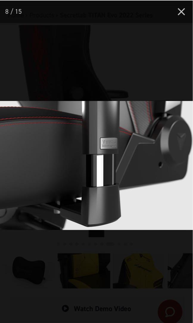 Secretlab cyberpunk gaming chair/leaving soon, Computers & Tech, Parts ...