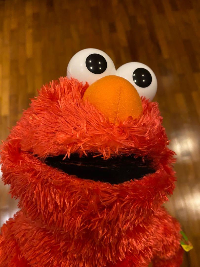 Sesame Street Red Elmo Puppet, Hobbies & Toys, Toys & Games on Carousell