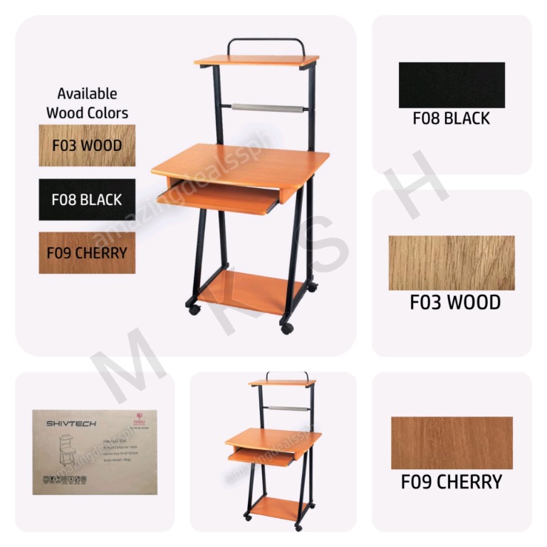 Shivtech Computer Table SHIV-1054, Furniture & Home Living, Office ...