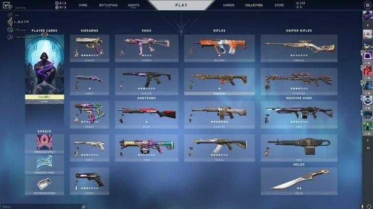 Singularity Bundle Stacked Valorant Account, Video Gaming, Gaming ...