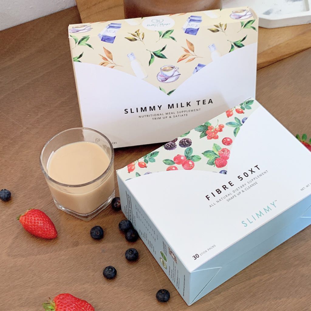 Slimmy Tea (Fibre 50XT and Milk Tea), Beauty & Personal Care, Bath ...