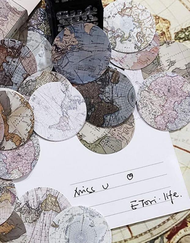 Small World Map Stickers (Mystery Pack), Hobbies & Toys, Stationery ...