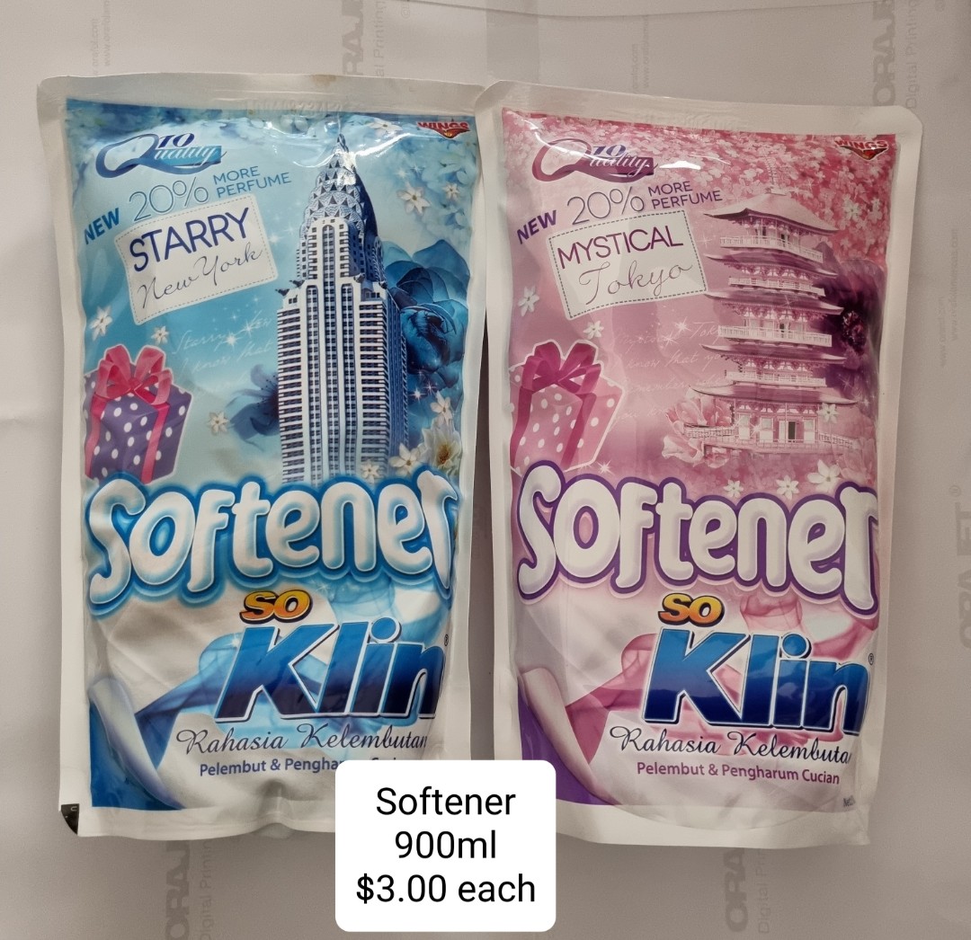 So Klin Softener, Furniture & Home Living, Cleaning & Homecare Supplies ...