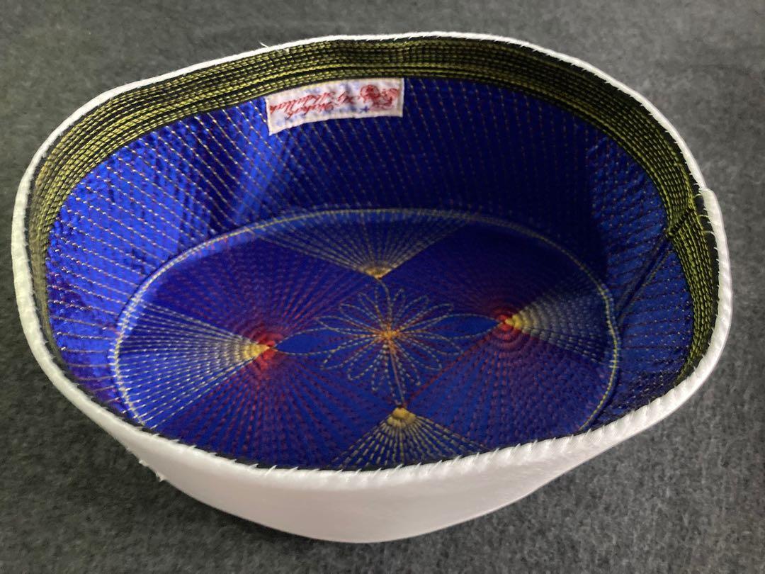 Songkok nikah, wore once only, Men's Fashion, Muslim Wear, Accessories ...