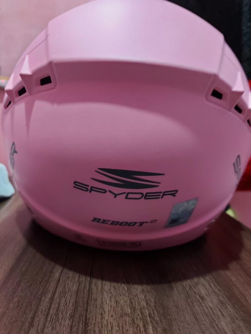 Spyder reboot 2 matte pink, Motorbikes, Motorbike Parts & Accessories ...