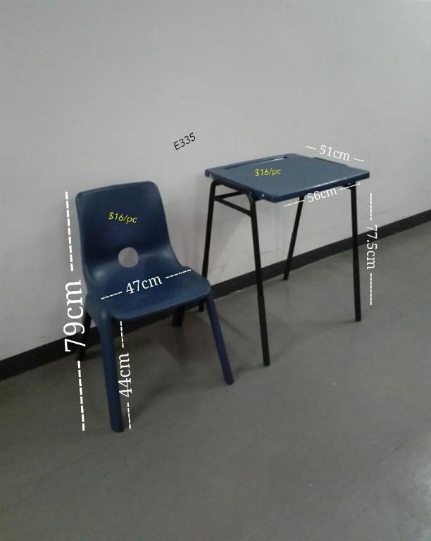 Stackable Student/ School Desks/ Table, Furniture & Home Living ...