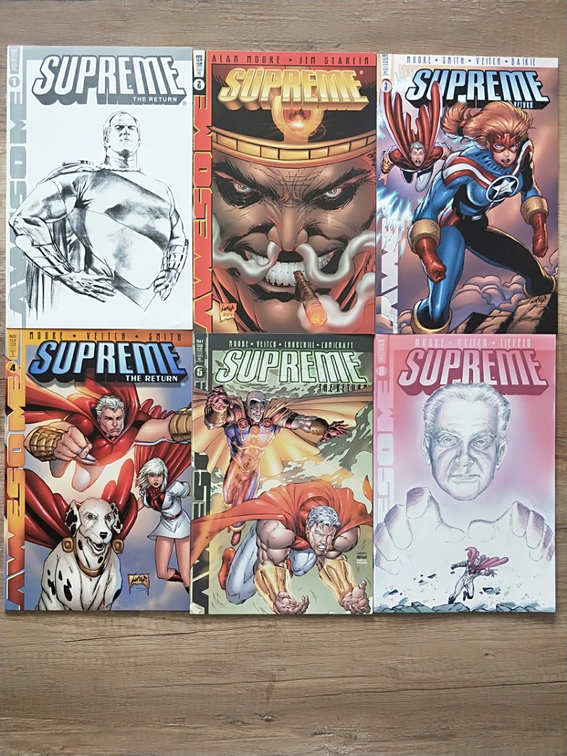 Supreme The Return (1999) Comics Set, Hobbies & Toys, Books & Magazines ...