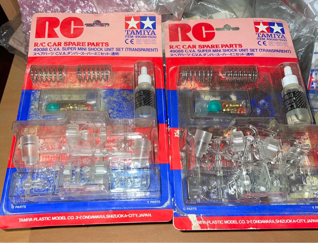 tamiya cva super mini shock unit 避震套裝限定全透明 (m03 m04 m05 m06 m07 abc ...