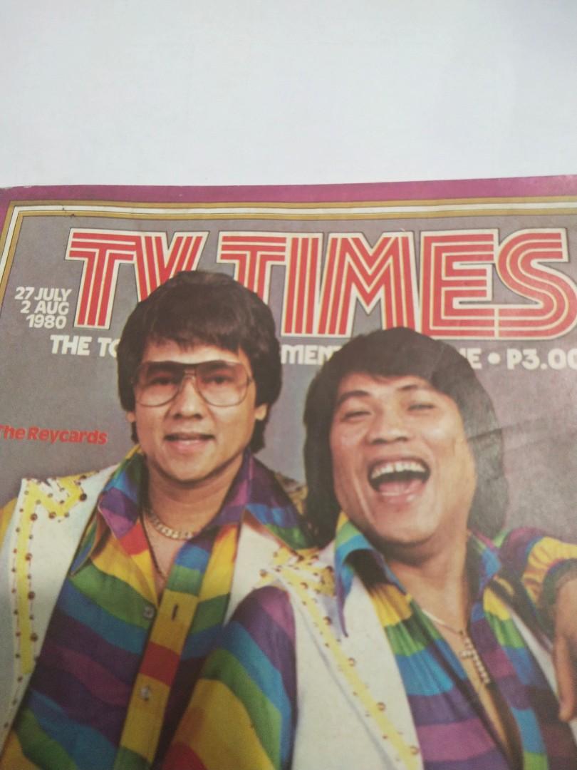 "THE REYCARDS"---TV TIMES magazine/1980/very rare issue!, Hobbies ...