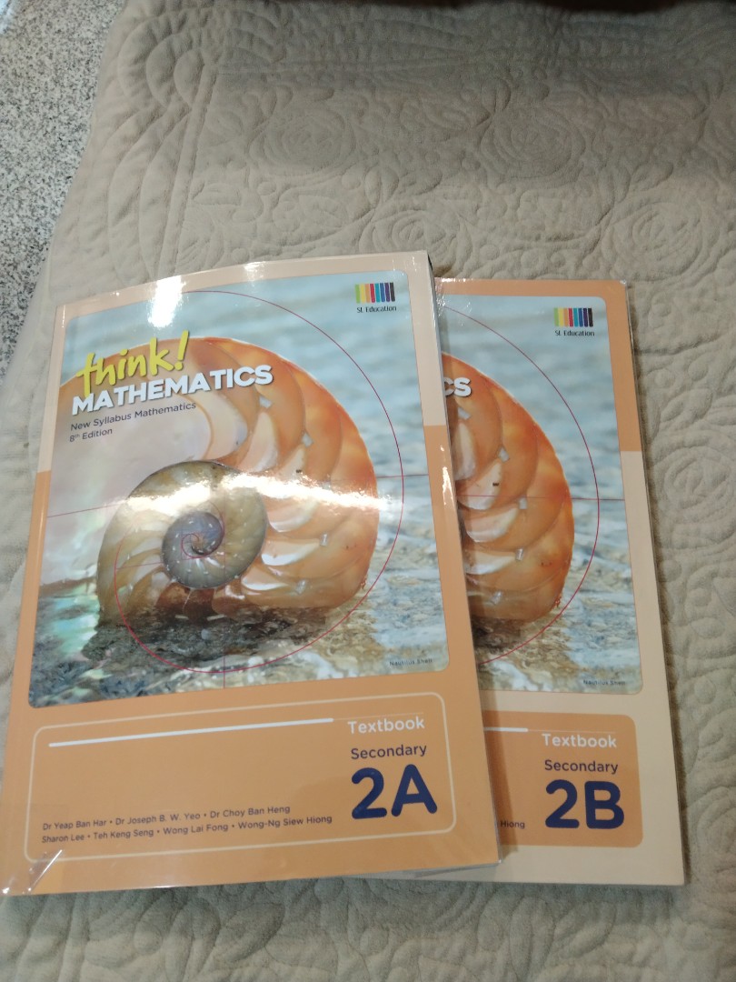 Think! Mathematics (8th edition) 2A and 2B Express textbk, Hobbies ...