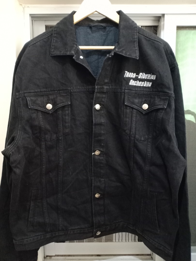 Trans-siberian Orchestra Denim Jacket, Men's Fashion, Coats, Jackets ...