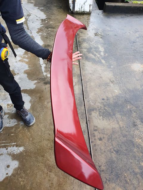 TRD V2 Spoiler for Bezza, Auto Accessories on Carousell