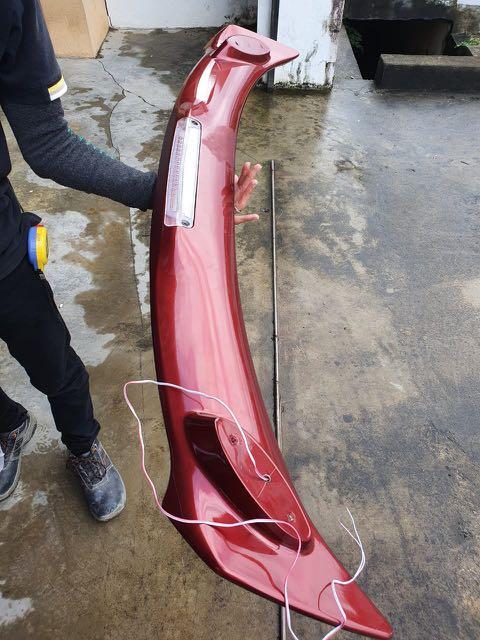 TRD V2 Spoiler for Bezza, Auto Accessories on Carousell