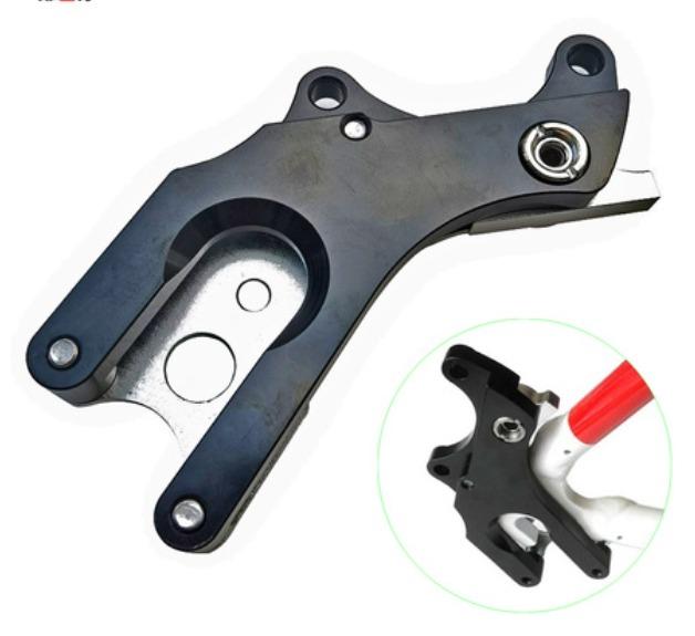 turn disc brake conversion, Sports Equipment, Bicycles & Parts, Parts ...