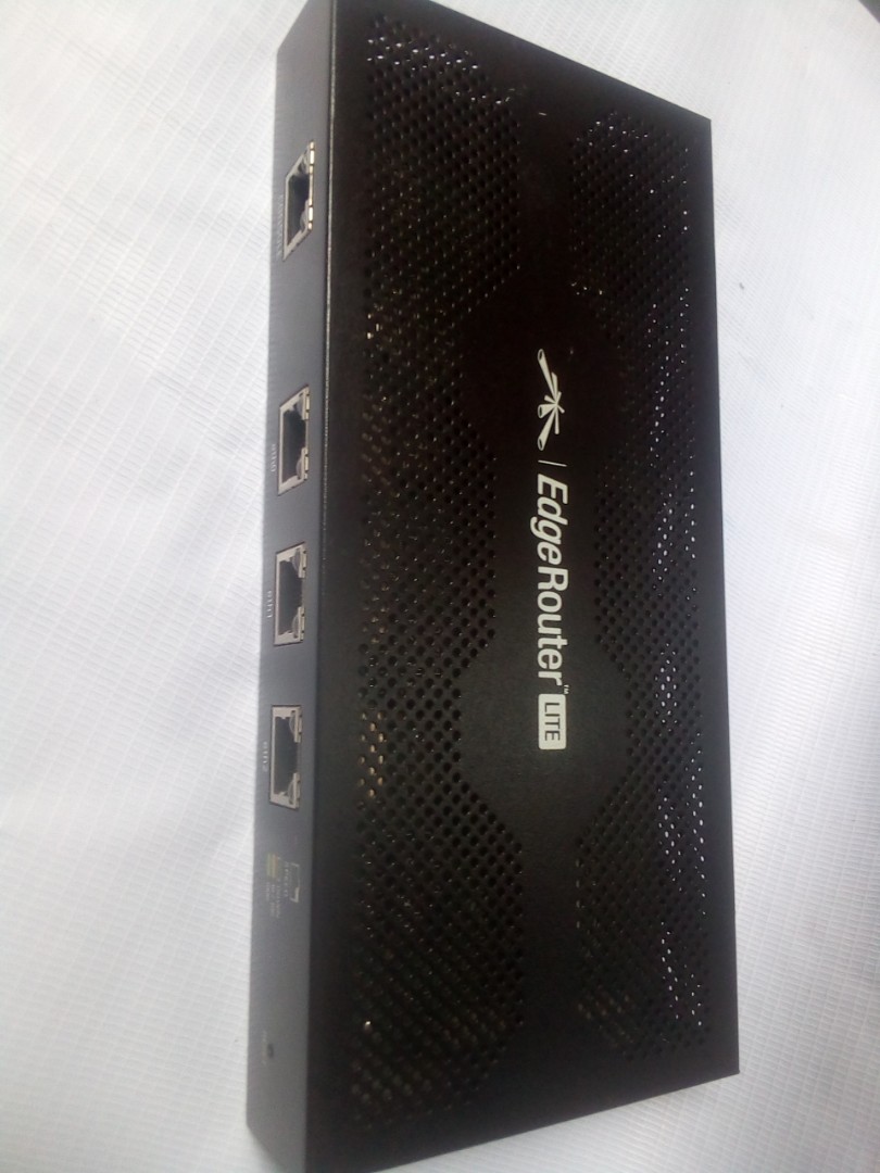 UBIQUITI EdgeRouter lite, Computers & Tech, Office & Business ...