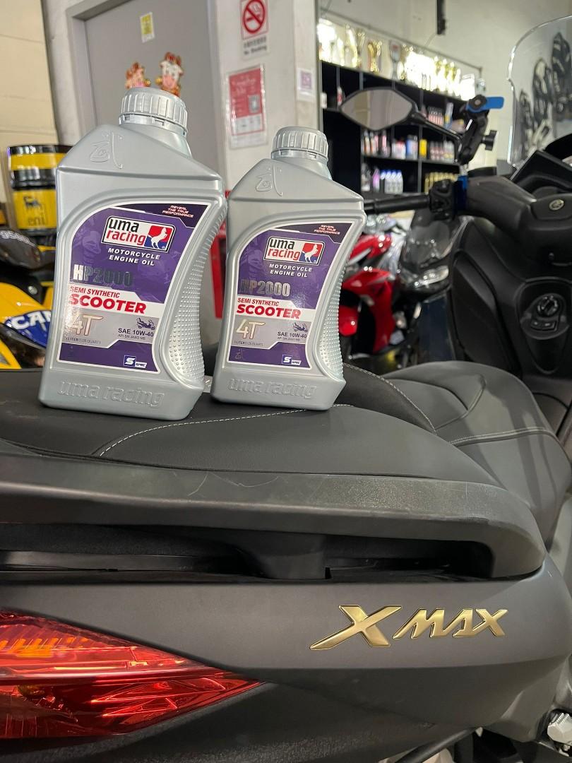 Uma racing 4T motorcyle / scooter engine oil semi / fully synthetic ...
