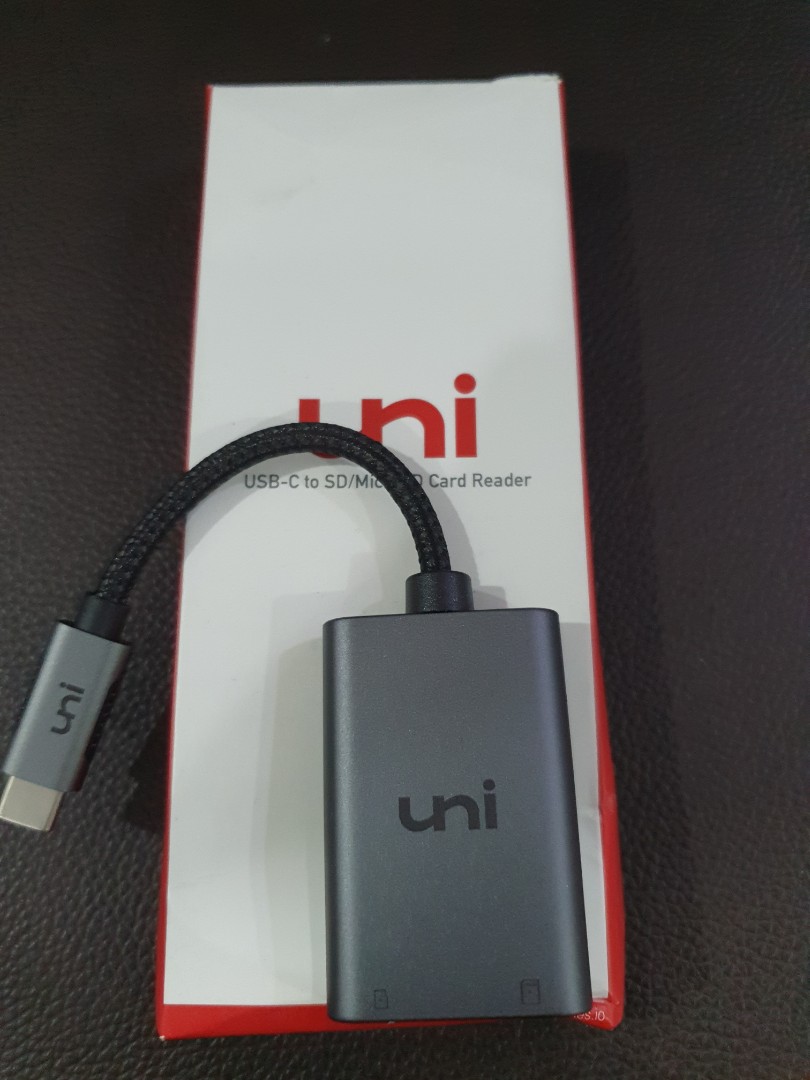 Uni USB-C to SD/Micro SD Card Reader, Computers & Tech, Parts ...