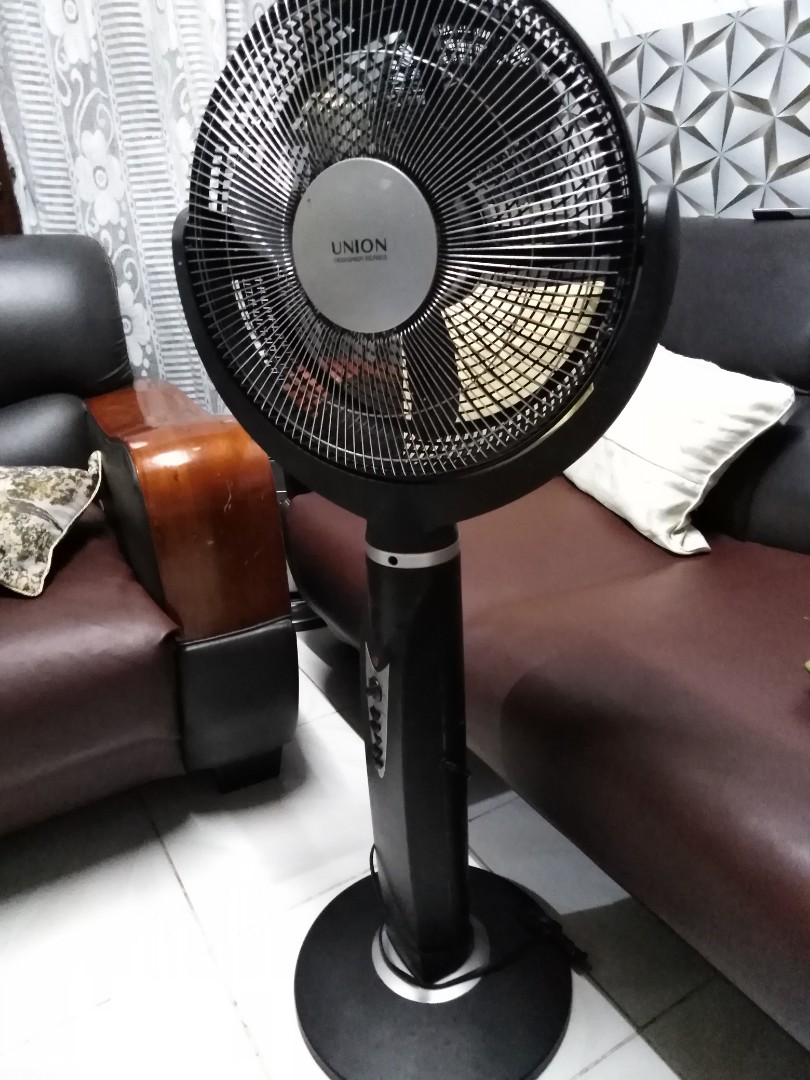UNION STAND FAN (Deffective =, Furniture & Home Living, Lighting & Fans ...