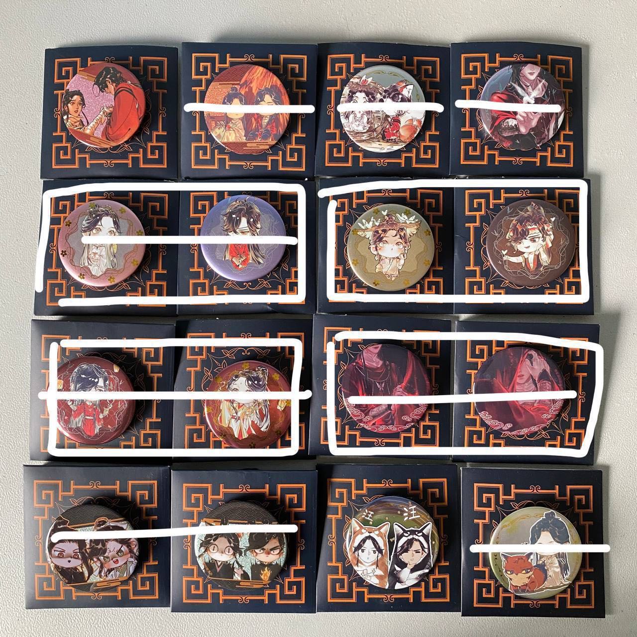 [UPDATED] TGCF 天官赐福 Canbadge Collection, Hobbies & Toys, Memorabilia ...